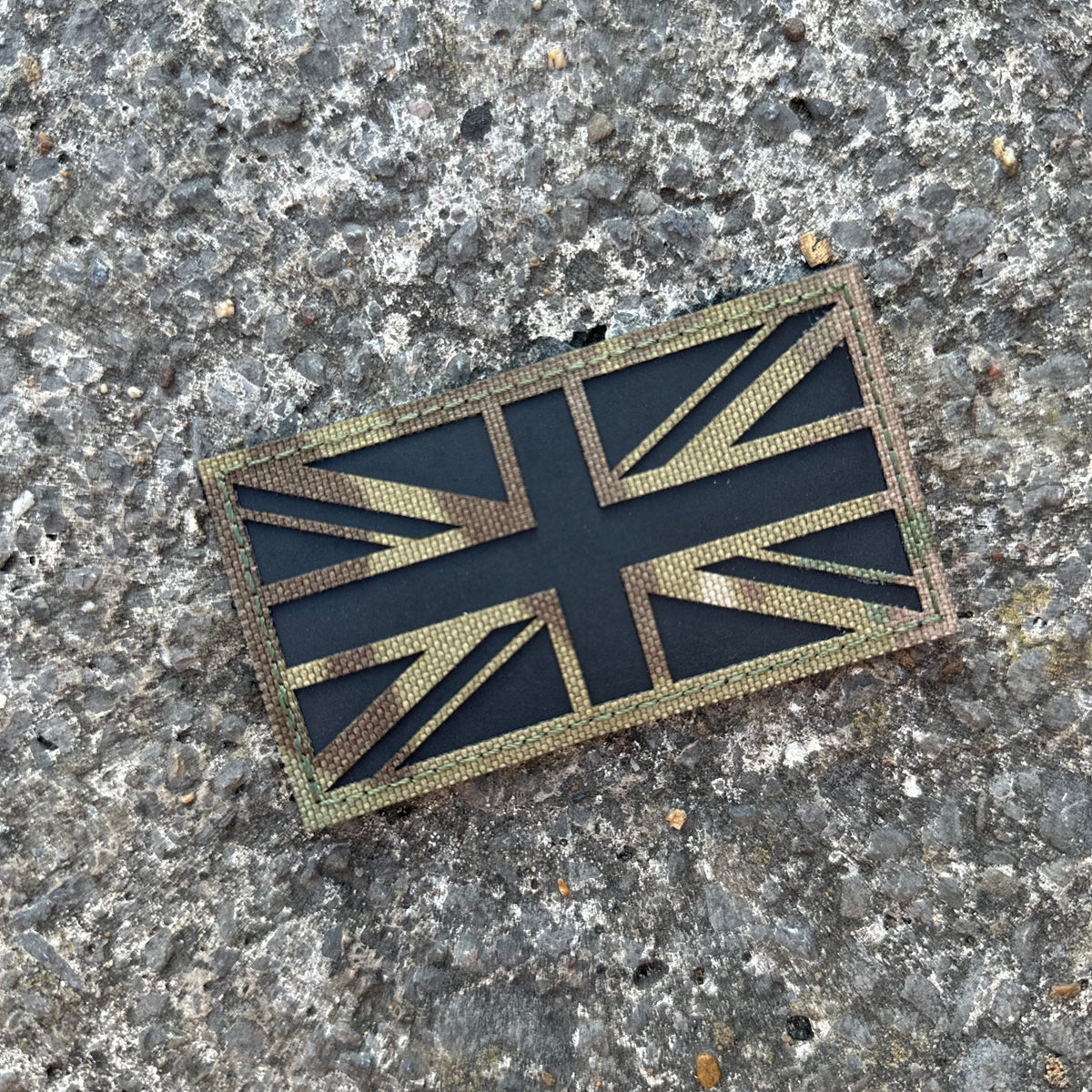 Laser Cut Union Jack Patch – Fight Or Perish