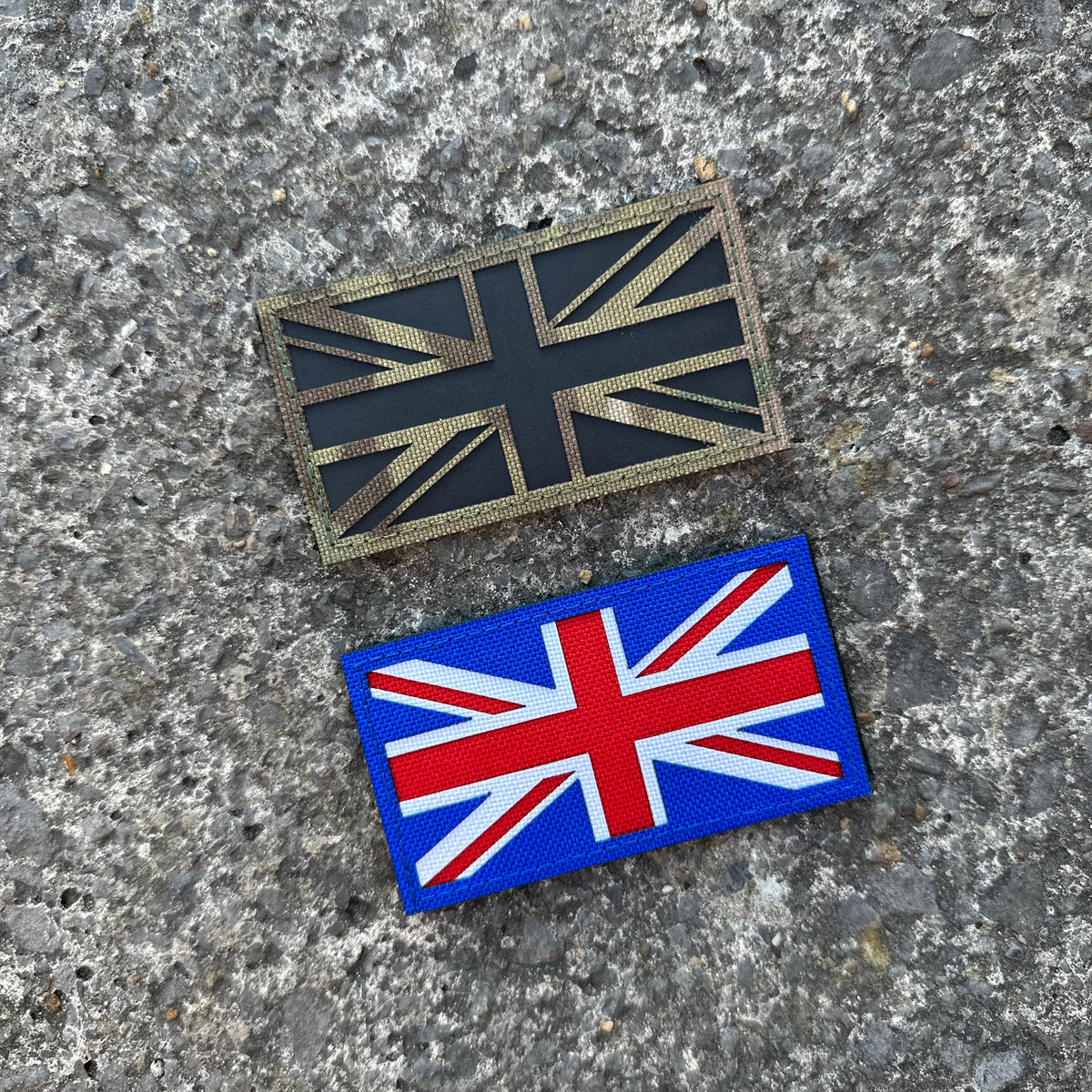 Laser Cut Union Jack Patch – Fight Or Perish