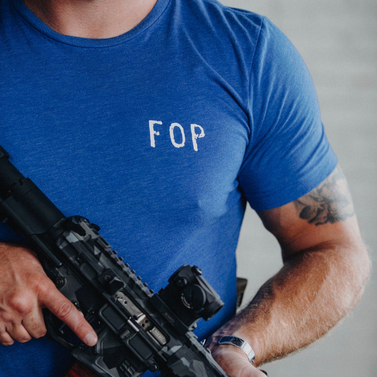 Fight or Perish KGV T Shirt - True Royal/White – Fight Or Perish